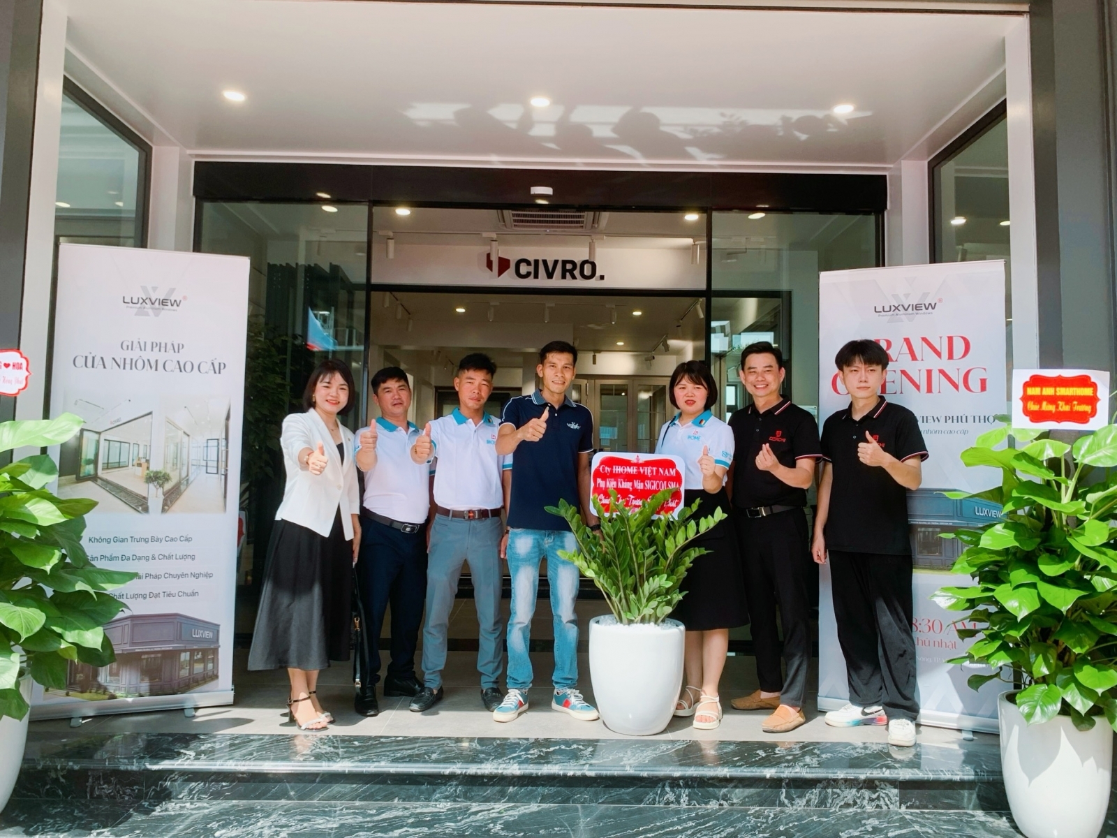 KHAI TRƯƠNG SHOWROOM LUXVIEW PHÚ THỌ
